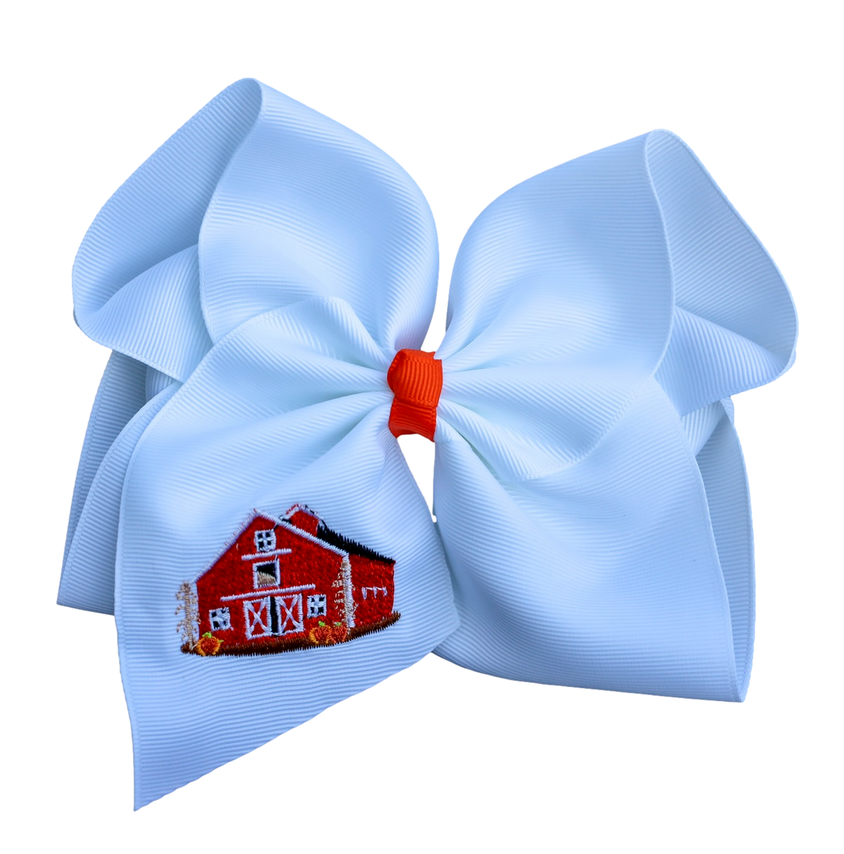 EMBROIDERED BARN HAIRBOW – Orient Expressed
