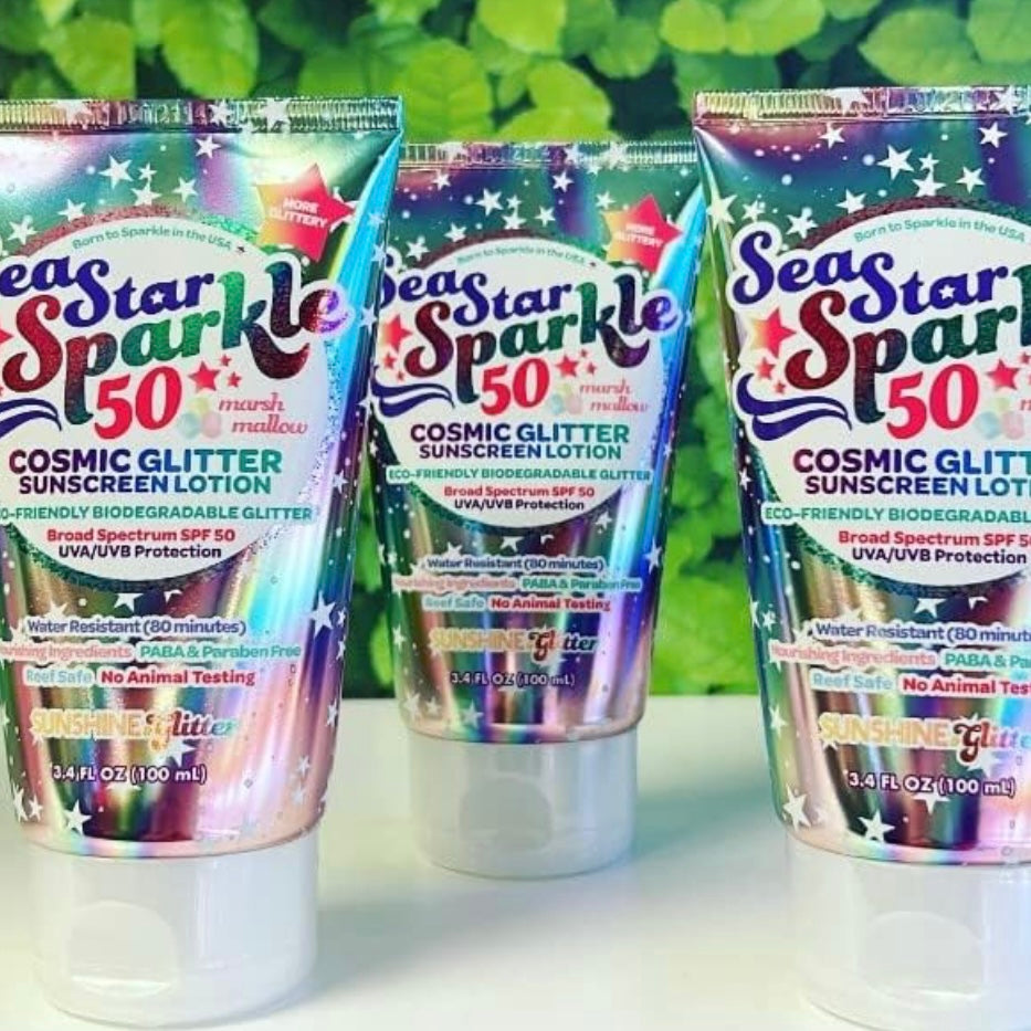SEA STAR SPARKLE SPF50 SUNSCREEN RAINBOW PARTY CAKE – Orient Expressed