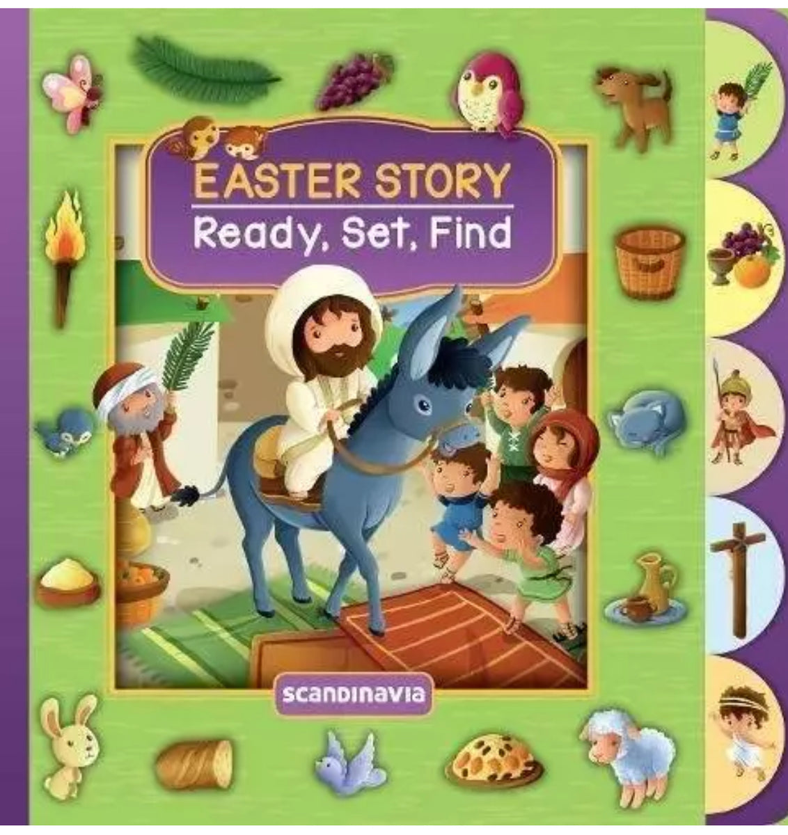 EASTER STORY Ready, Set, Find Tabbed BOARD BOOK – Orient Expressed