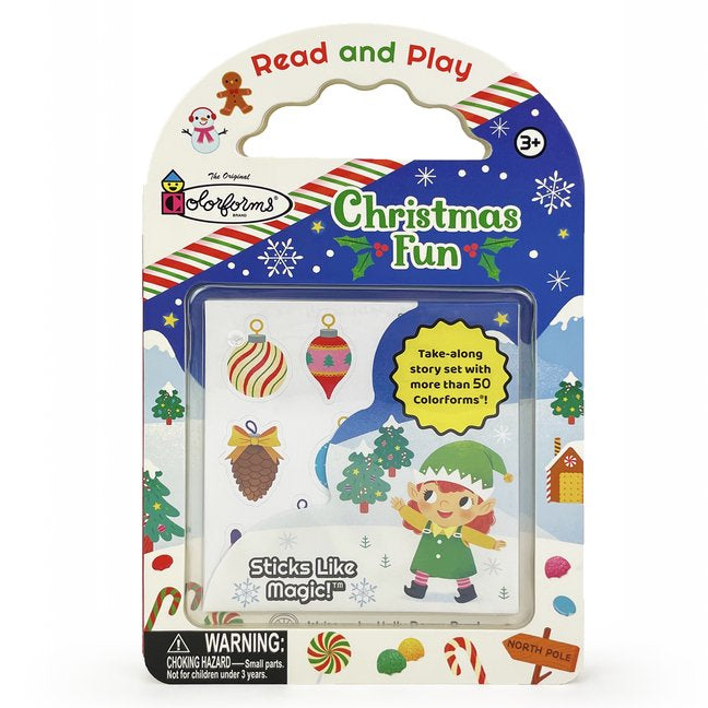COLORFORMS CHRISTMAS FUN READ AND PLAY BOARD BOOK – Orient Expressed