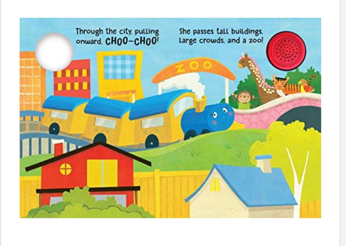 Tilly the Train - Sound Book - Children's Board Book - Interactive Fun ...