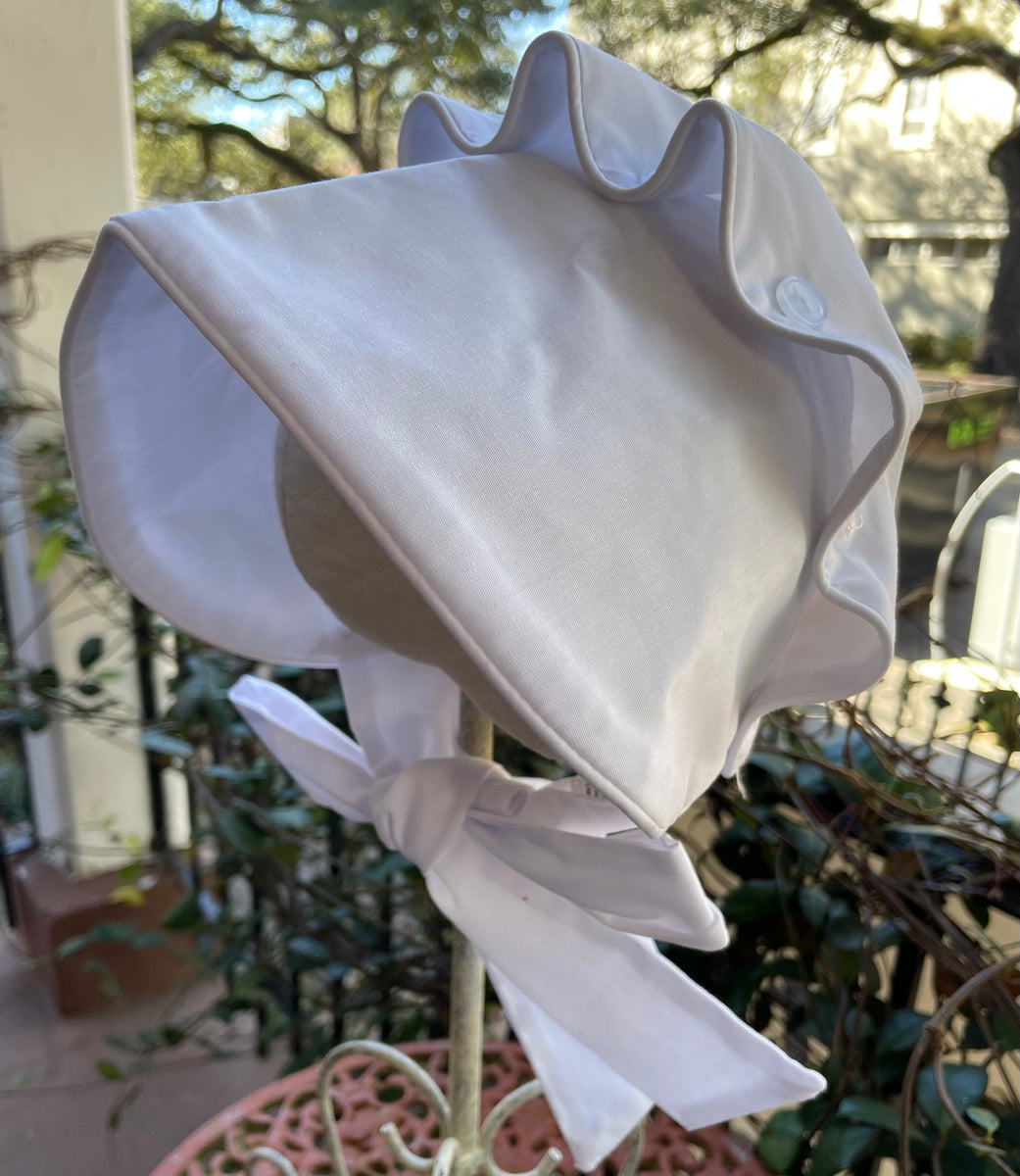 MONOGRAMMED SOUTHERN BONNET – Orient Expressed