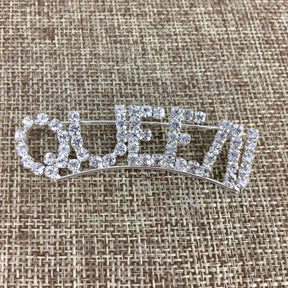 RHINESTONE QUEEN PIN – Orient Expressed